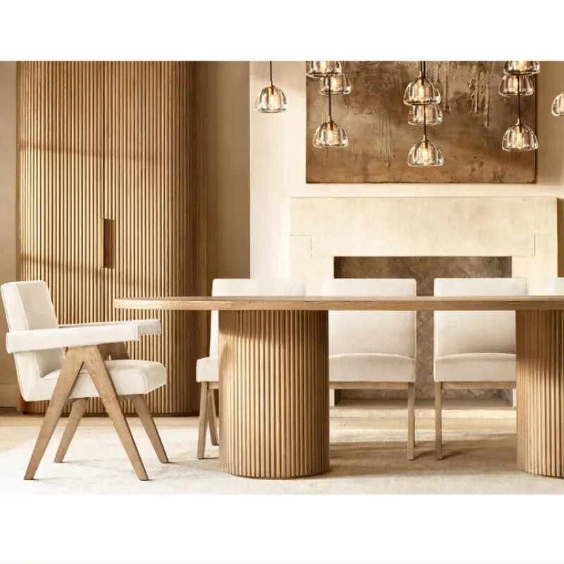 Harmony Dining Table | Luxury Solid Wood Table | Modern Furniture for Dining Room and Executive ...